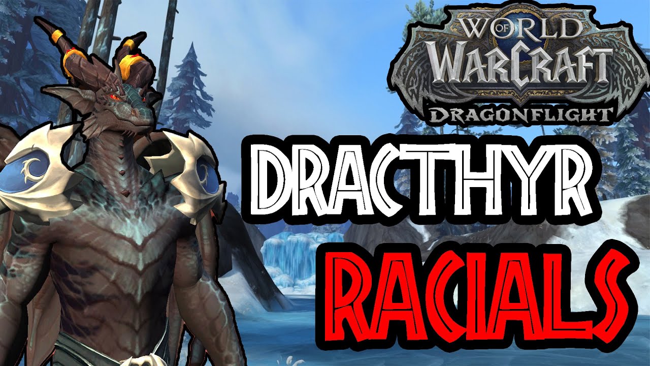 Dracthyr racials | World of Warcraft Dragonflight ALPHA - YouTube