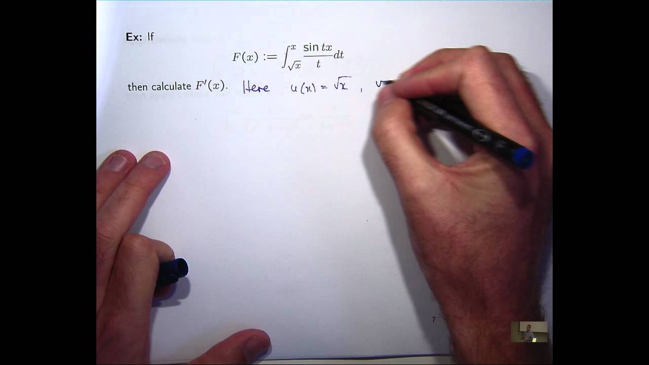 Differentiation under integral signs: Leibniz rule - YouTube