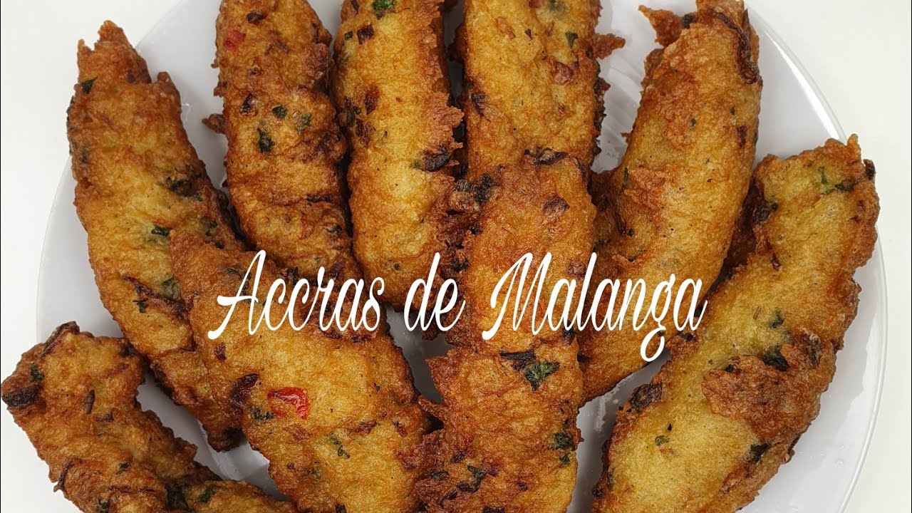 #19 Accras de Malanga (Haïti), Acras Vegan, taro root fritters, Resèt ...