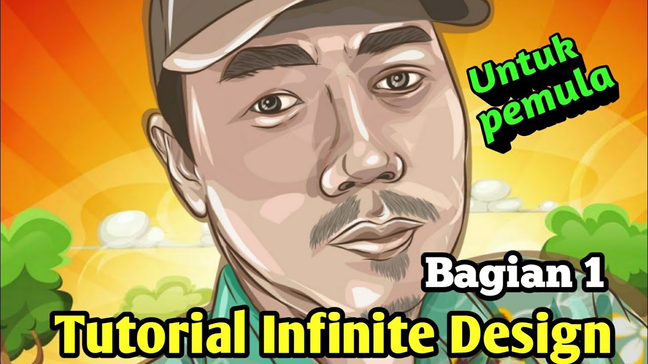 Tutorial pemula infinite design - YouTube