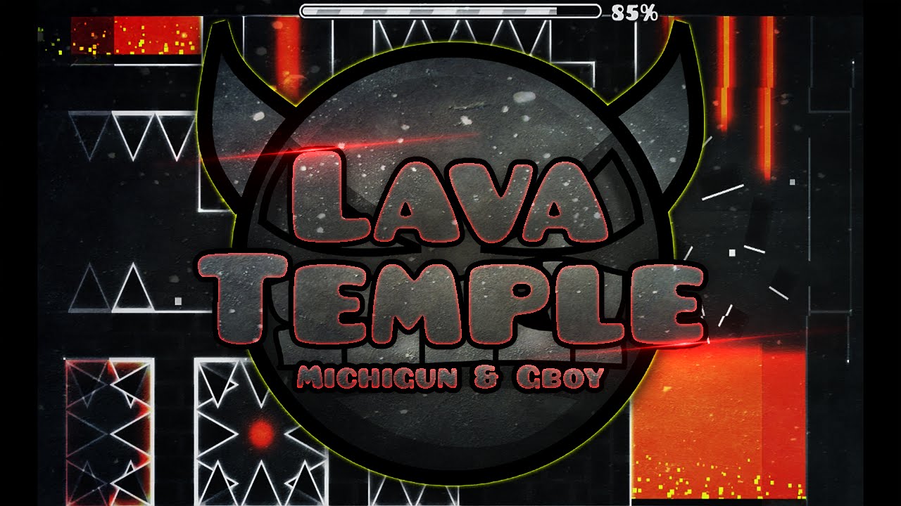 Geometry Dash #65 - Lava Temple Complete - YouTube