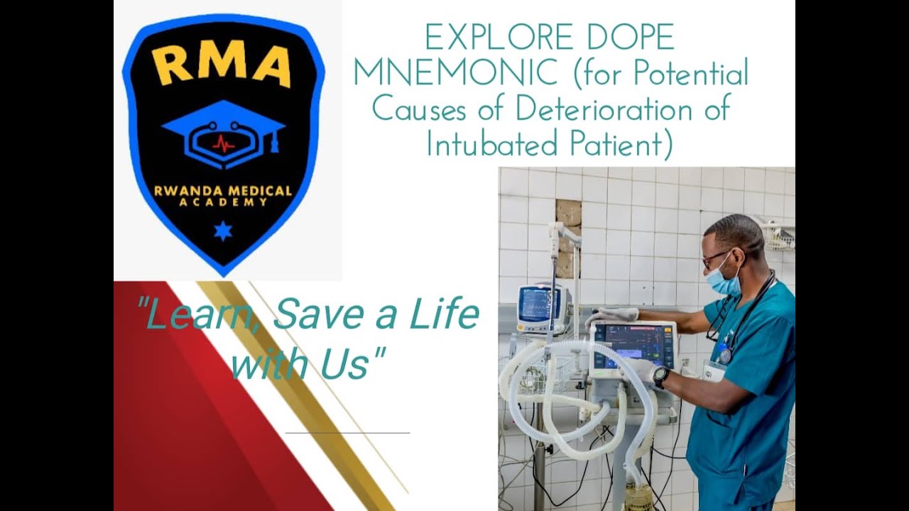 DOPE Your Guide to Acute Deterioration in Intubated Patients Fraterne ...