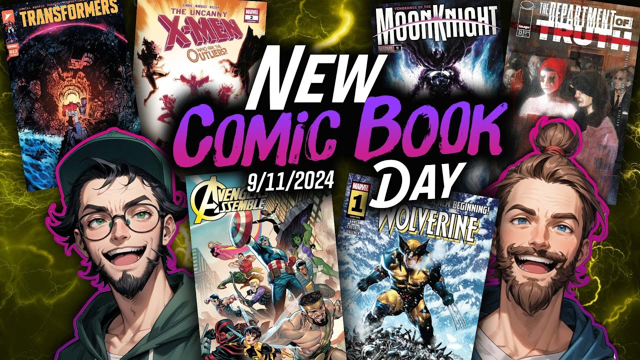 🔥New Comic Book Day 9/11/24🔥 - YouTube