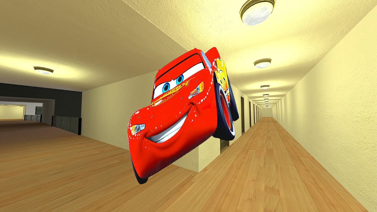 Lighting McQueen Nextbot Gmod - YouTube