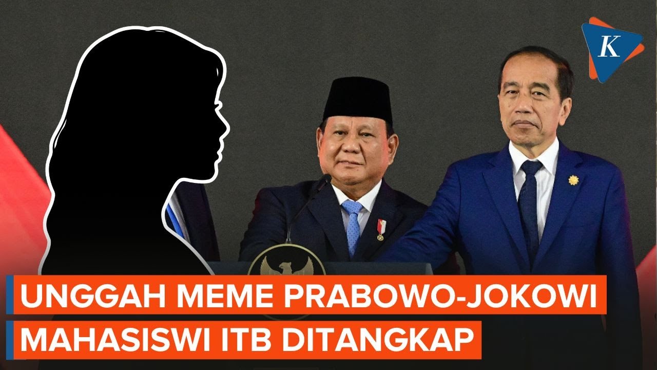 Unggah Meme Prabowo-Jokowi, Mahasiswi ITB Ditangkap - YouTube