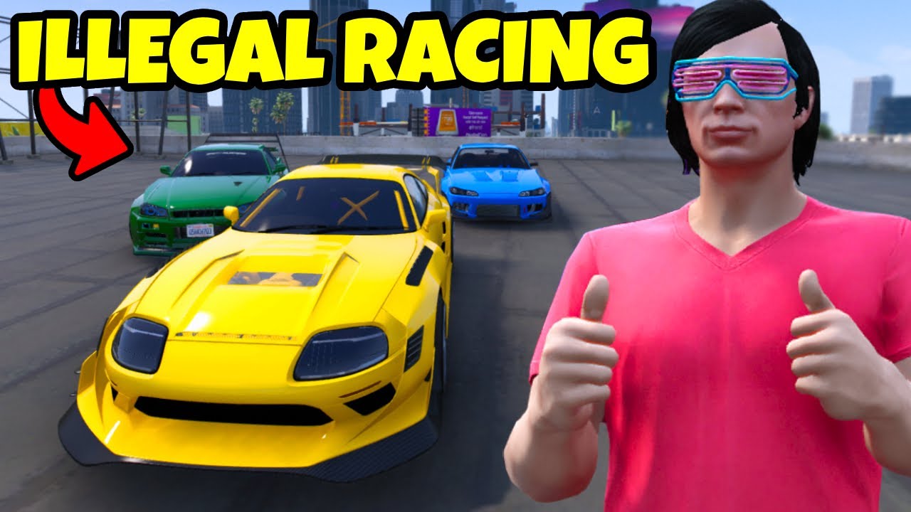 Jose Exotic Finds INSANE Underground Racing Scene in GTA RP - YouTube