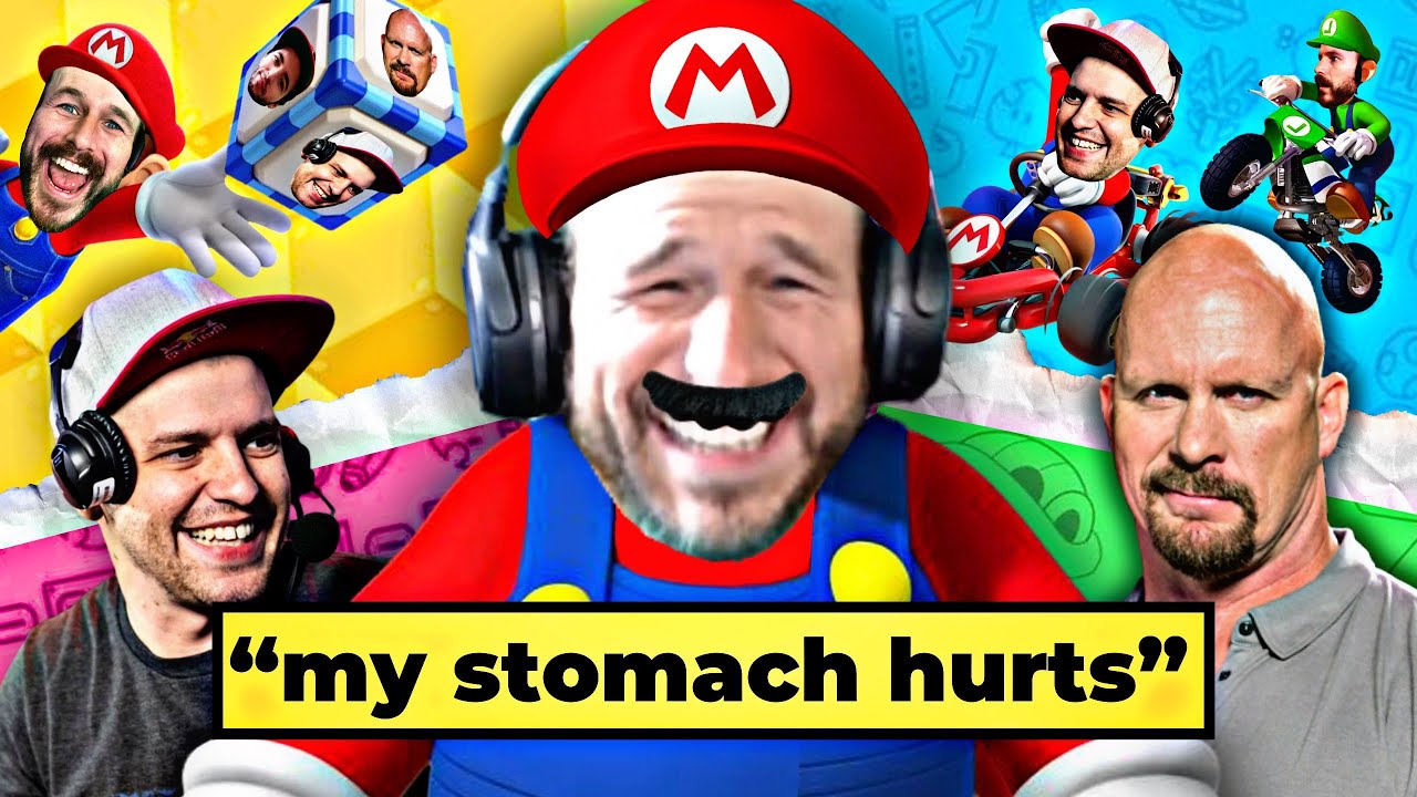 Chugs - FUNNIEST Mario With Friends Moments | ft. Stone Cold ...