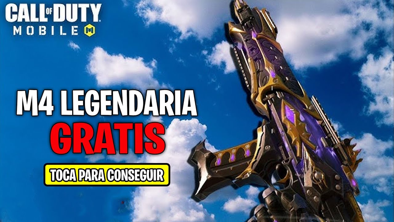 🔥Como conseguir la *M4 LEGENDARIA GRATIS* en Cod Mobile - YouTube
