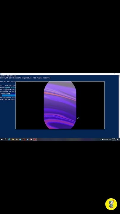 How to Download Opera Browser Using Powershell Command #command # ...
