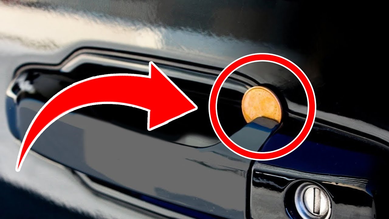 If You See a COIN in Your Car Door Handle, RUN & CALL the Police! - YouTube