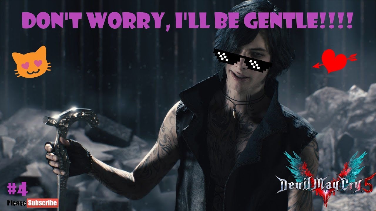 DON'T WORRY, I'LL BE GENTLE!!!! ~ Devil May Cry - part 4 - YouTube