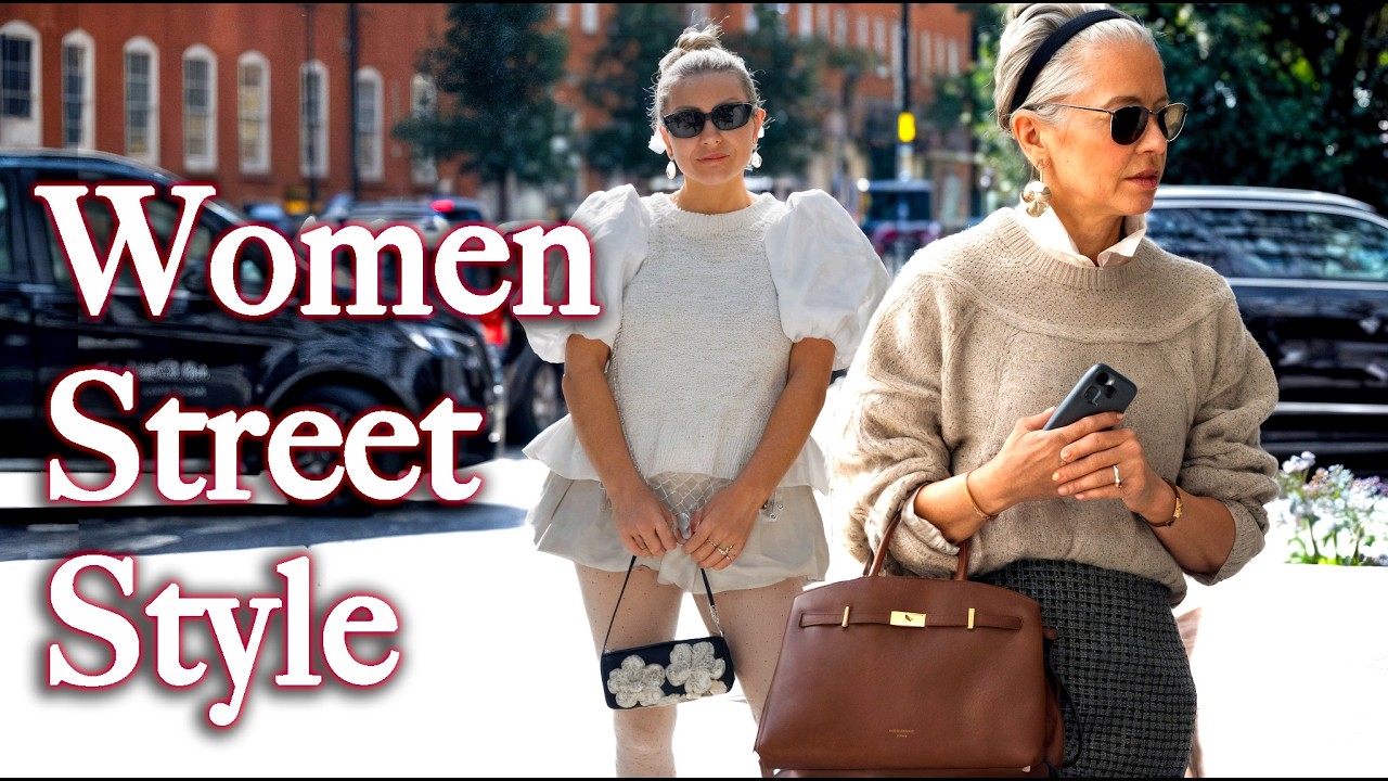London Street Style 2025. Chic Autumn Fashion & Fall Outfit Inspiration ...
