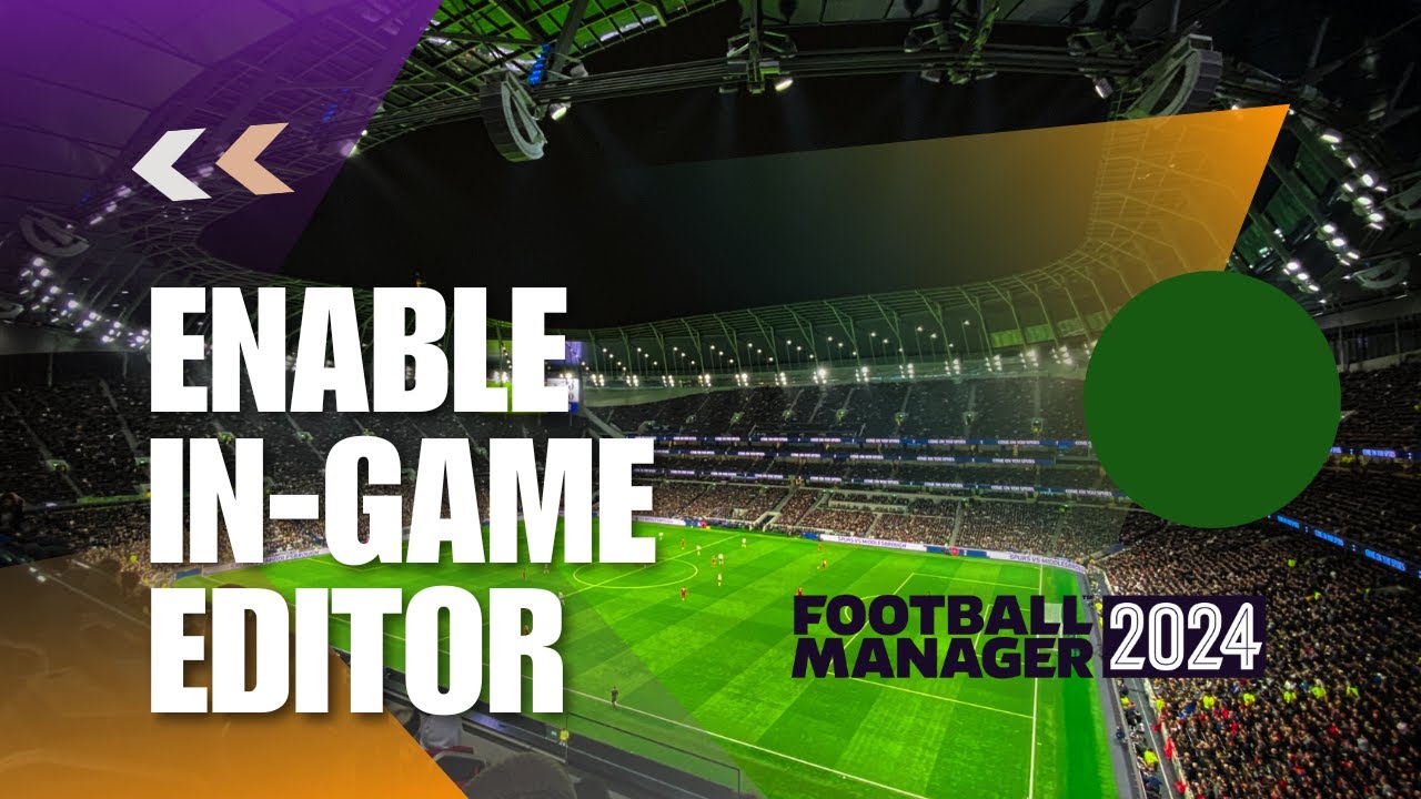 ~ How to Unlock the In-Game Editor in Football Manager Mobile 2024 ...
