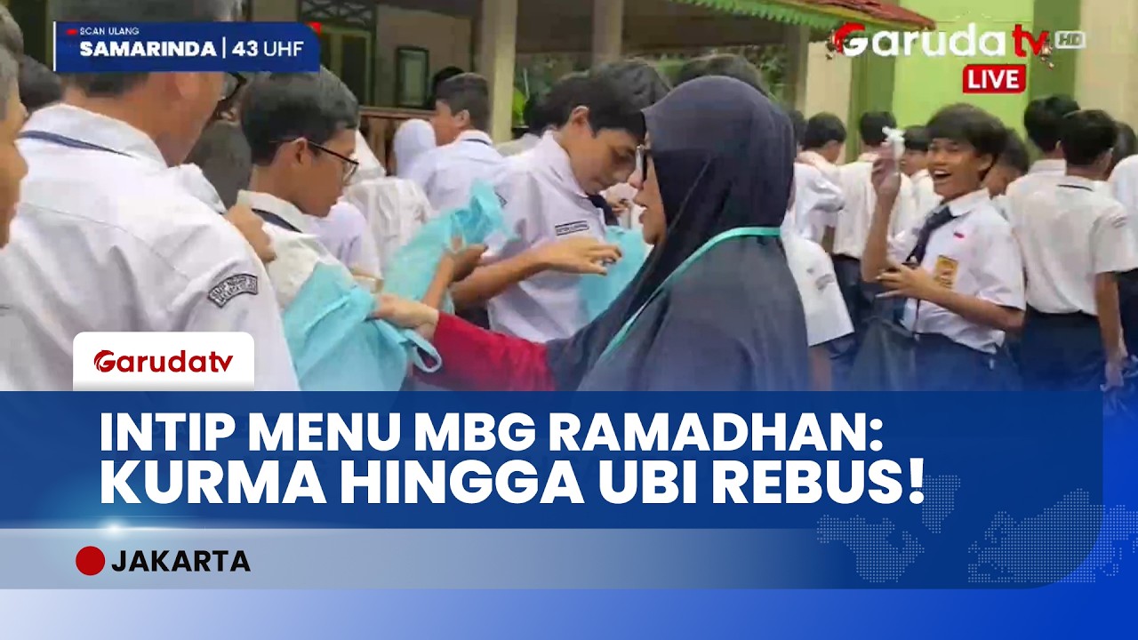 Menu MBG Spesial Ramadhan SMPN 182 Jakarta: Ada Kurma & Ubi Rebus untuk ...