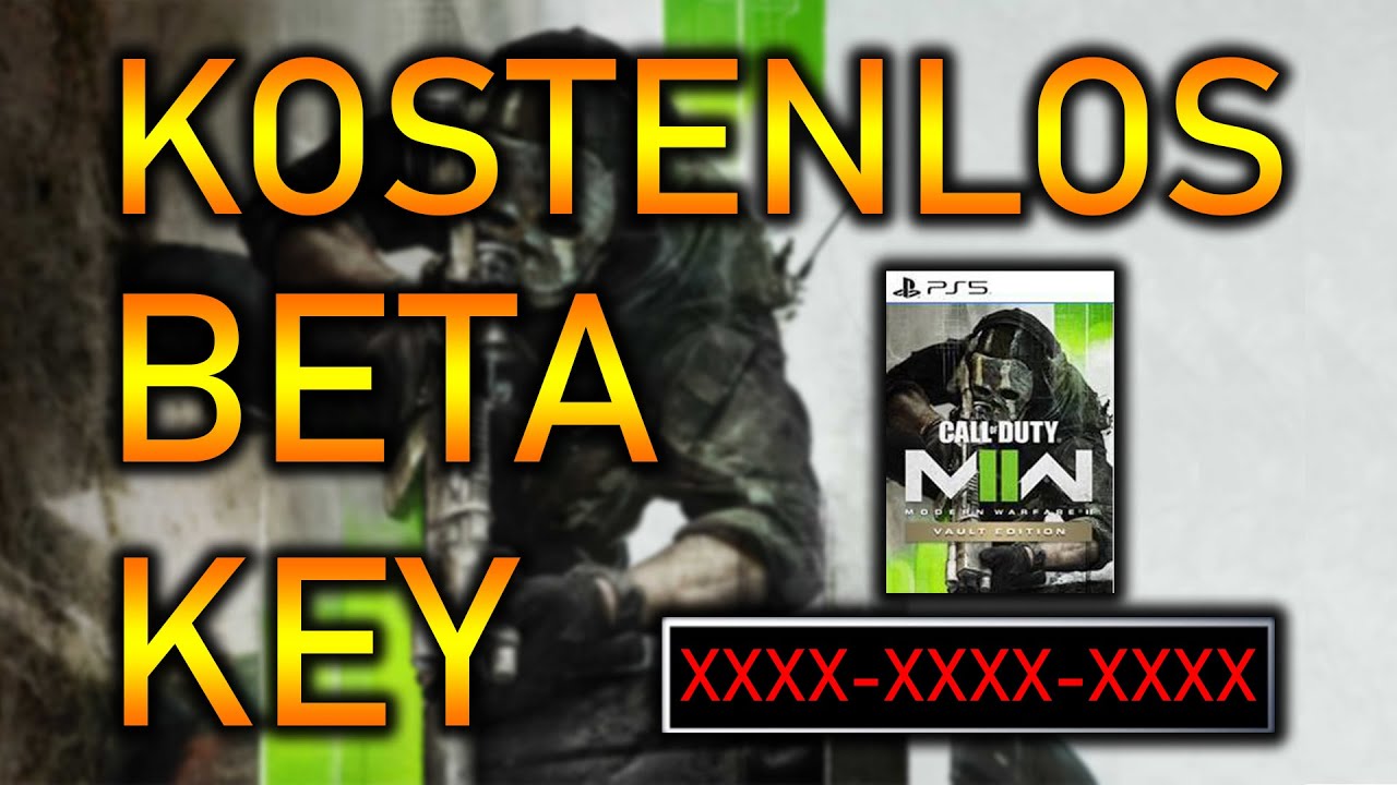 COD MW2 KOSTENLOSEN BETA KEY BEKOMMEN (2022) - YouTube