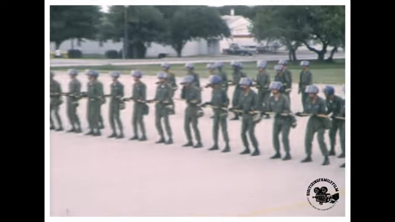 Circa 1970 - Air Force Base Military Police Training - YouTube