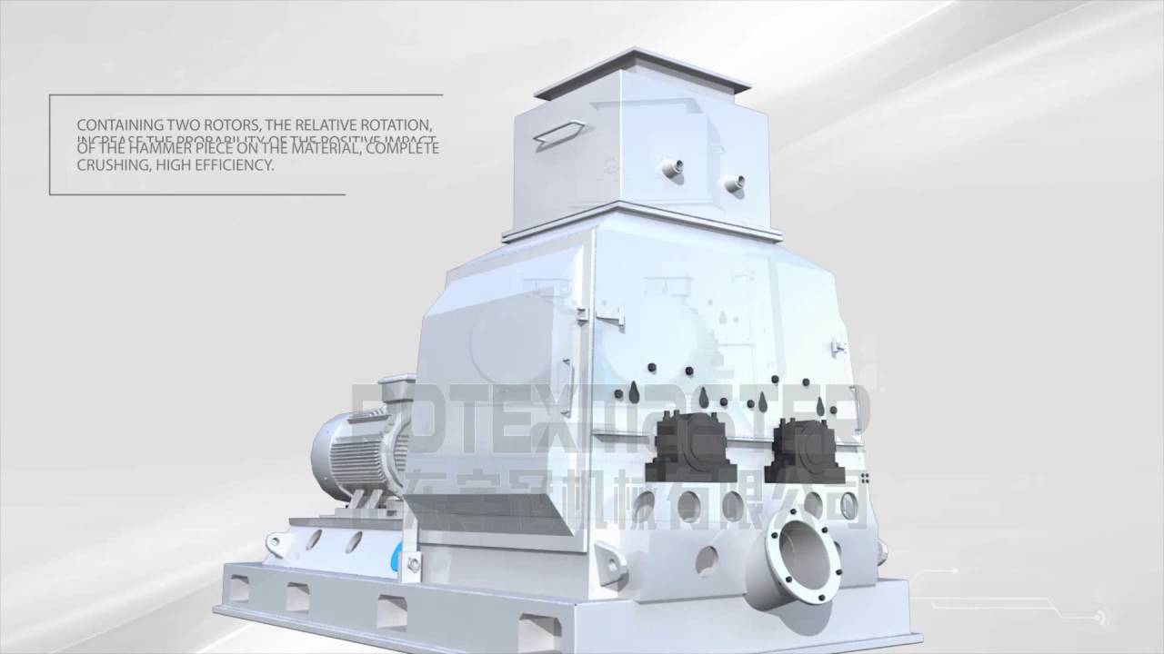 Double- rotor hammer mill introduction ROTEXMASTER - YouTube