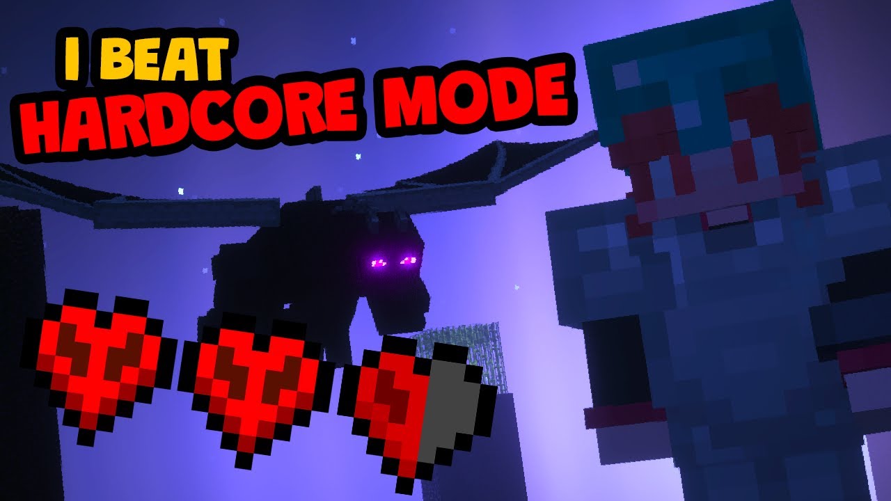 Beating Minecraft For The First Time... - YouTube