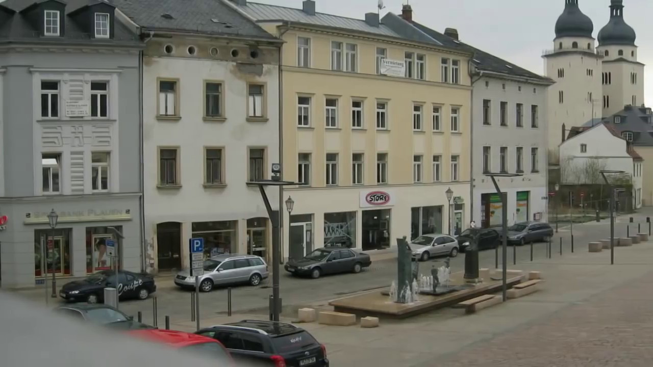 DDR im August 1990, Teil 1: Plauen (incl. Ergänzung von 2010) - YouTube