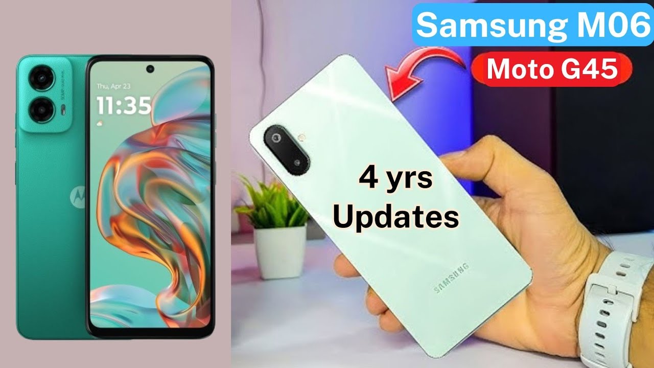 🎈Moto G45 விட Best mobile இதுவா ? Moto G45 vs Samsung galaxy M06 mobile ...