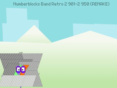 Numberblocks Band Retro 2 901-2 950 (REMAKE) - YouTube
