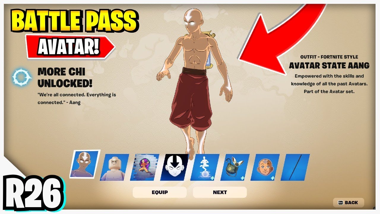 Fortnite *NEW* AVATAR MINI BATTLE PASS REVIEW! - YouTube