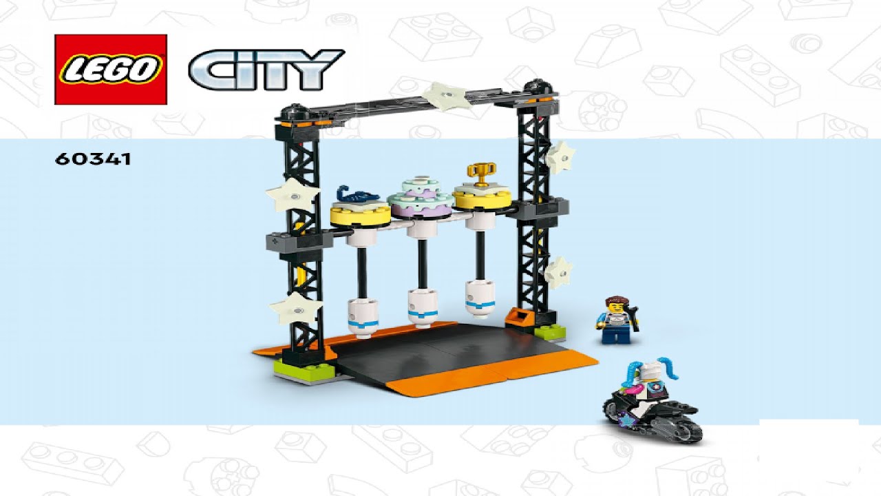 LEGO instructions - City - Stuntz - 60341 - The Knockdown Stunt ...