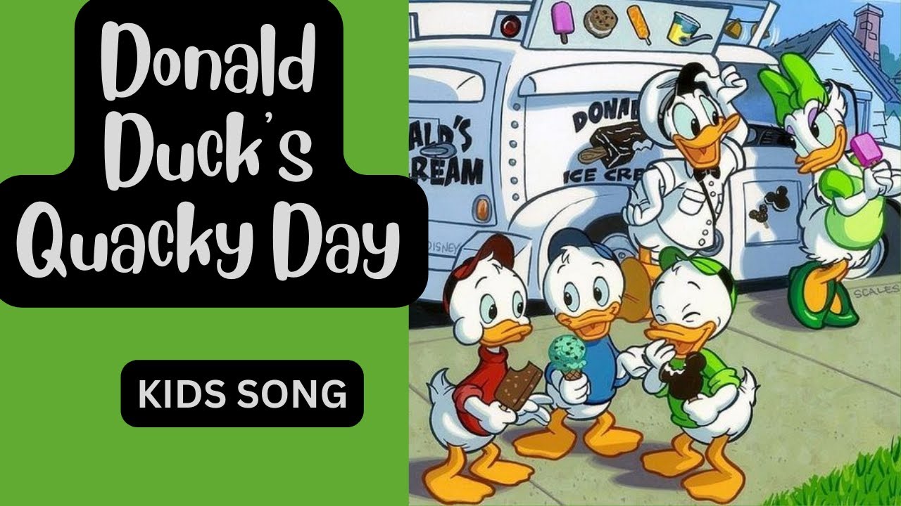 Donald Duck's Quaky Day _Kids Song - YouTube