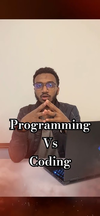 Programming VS Coding - YouTube