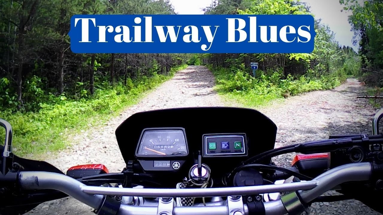 TW200 Adventure | Trail Riding & Taking Shelter from the Rain - YouTube