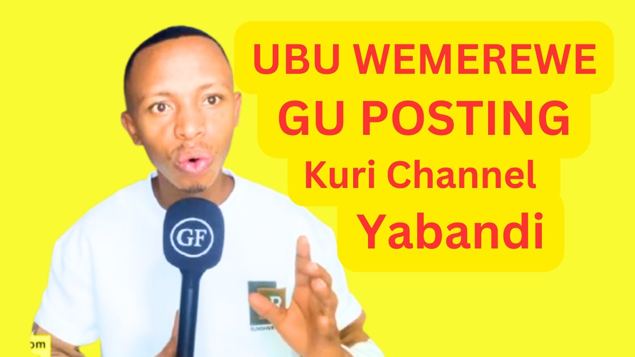 YOUTUBE ITANZE AMAHIRWE 🥱 , UPDATE, UBU WEMEREWE GU POSTING KURI ...
