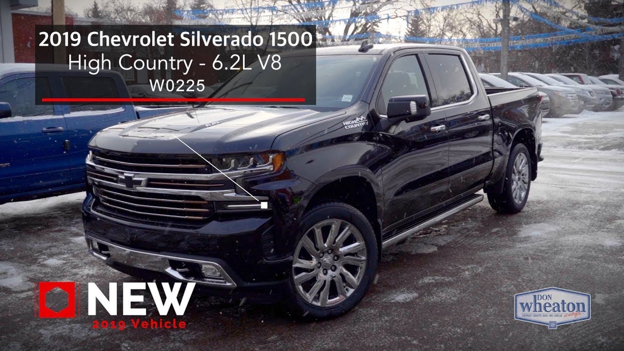 2019 Chevrolet SIlverado 1500 HIGH COUNTRY - 6.2L - W0225 | Walkaround ...