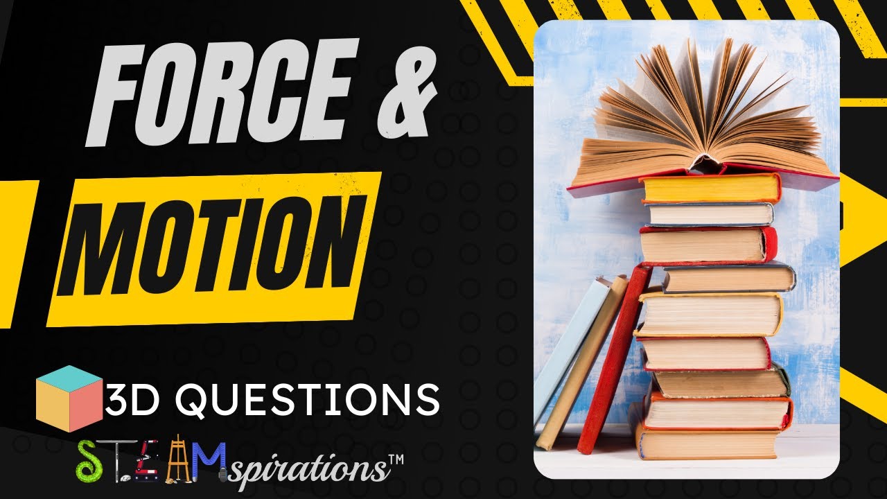 Understanding Force & Motion: The Book Stack Challenge | 3-D Questions ...