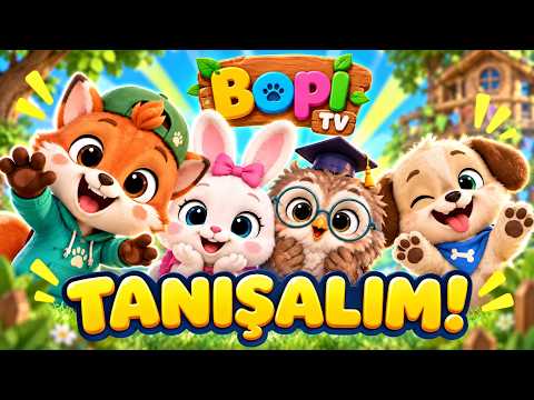 Bopi ve Arkadaşlarıyla Tanışın! 🌈 | Eğlenceli Çocuk Animasyonu | Bopi TV
