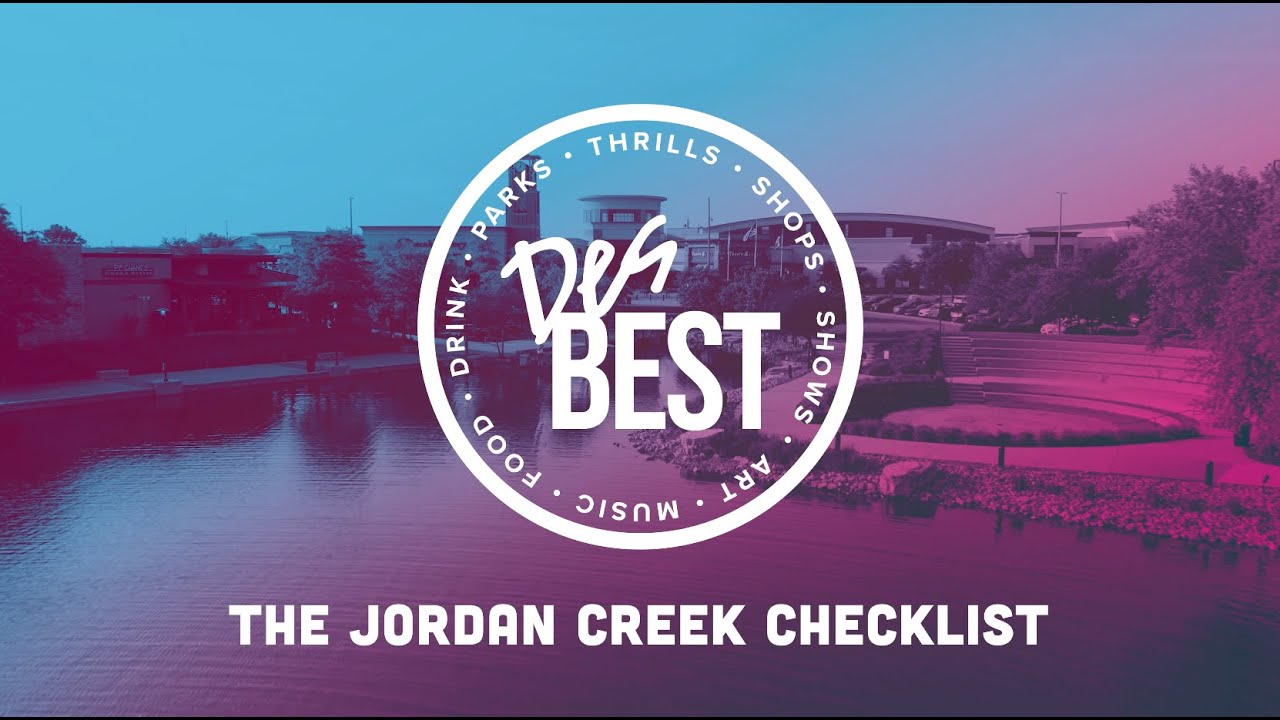 Des Best: Jordan Creek - YouTube