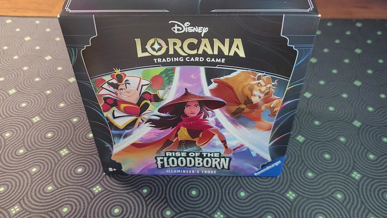LORCANA RISE OF THE FLOODBORN TROVE BOX OPENING! ENCHANTED PULL! - YouTube