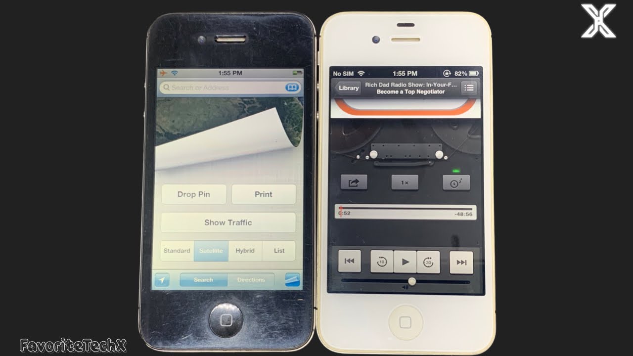 iOS 5 vs iOS 6 in 2022 💙 - YouTube