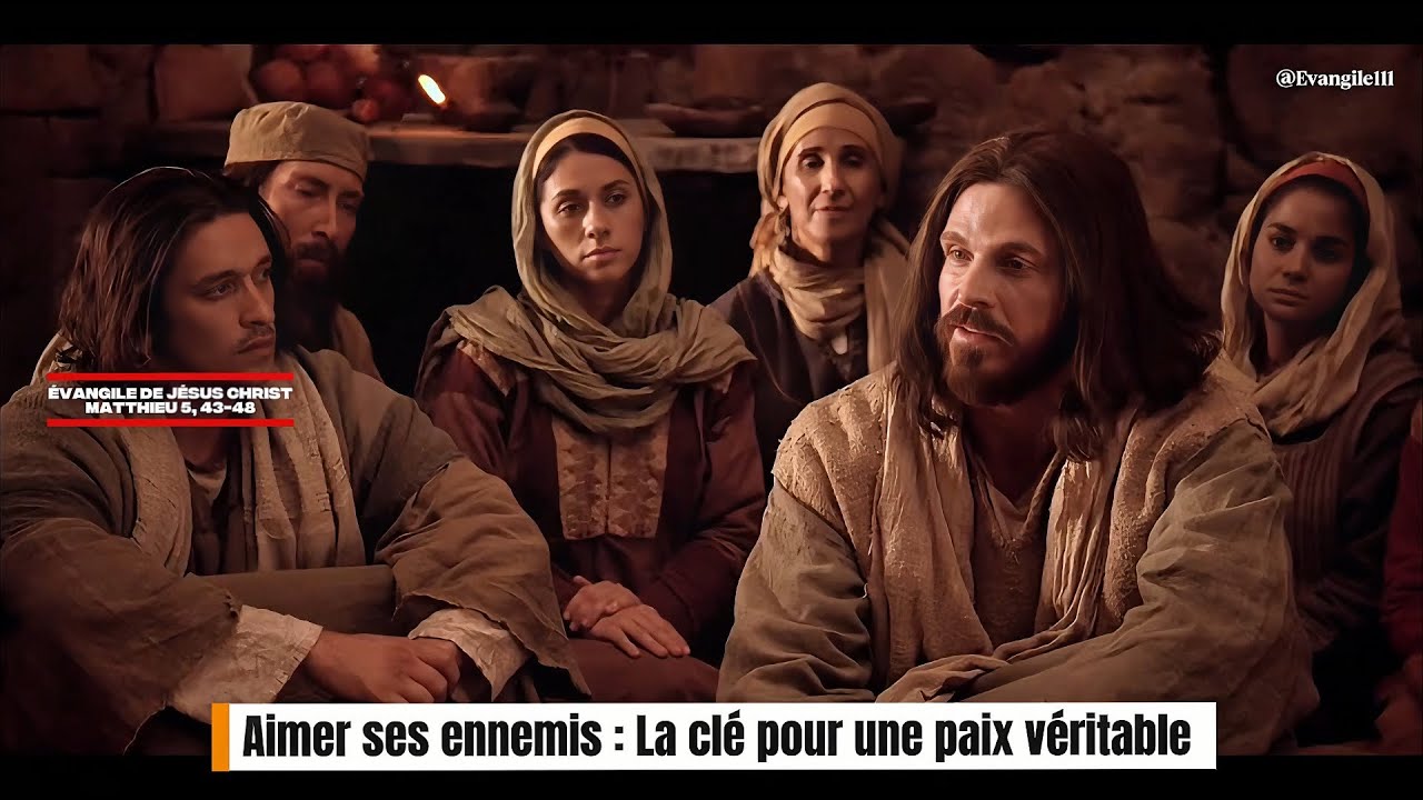 Évangile de Jésus Christ - Matthieu 5, 43-48 Aimer ses ennemis ? - YouTube