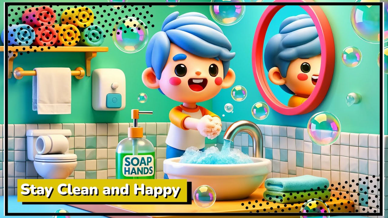 Stay Clean and Happy | Fun Hygiene Song for Kids 🎶 - YouTube