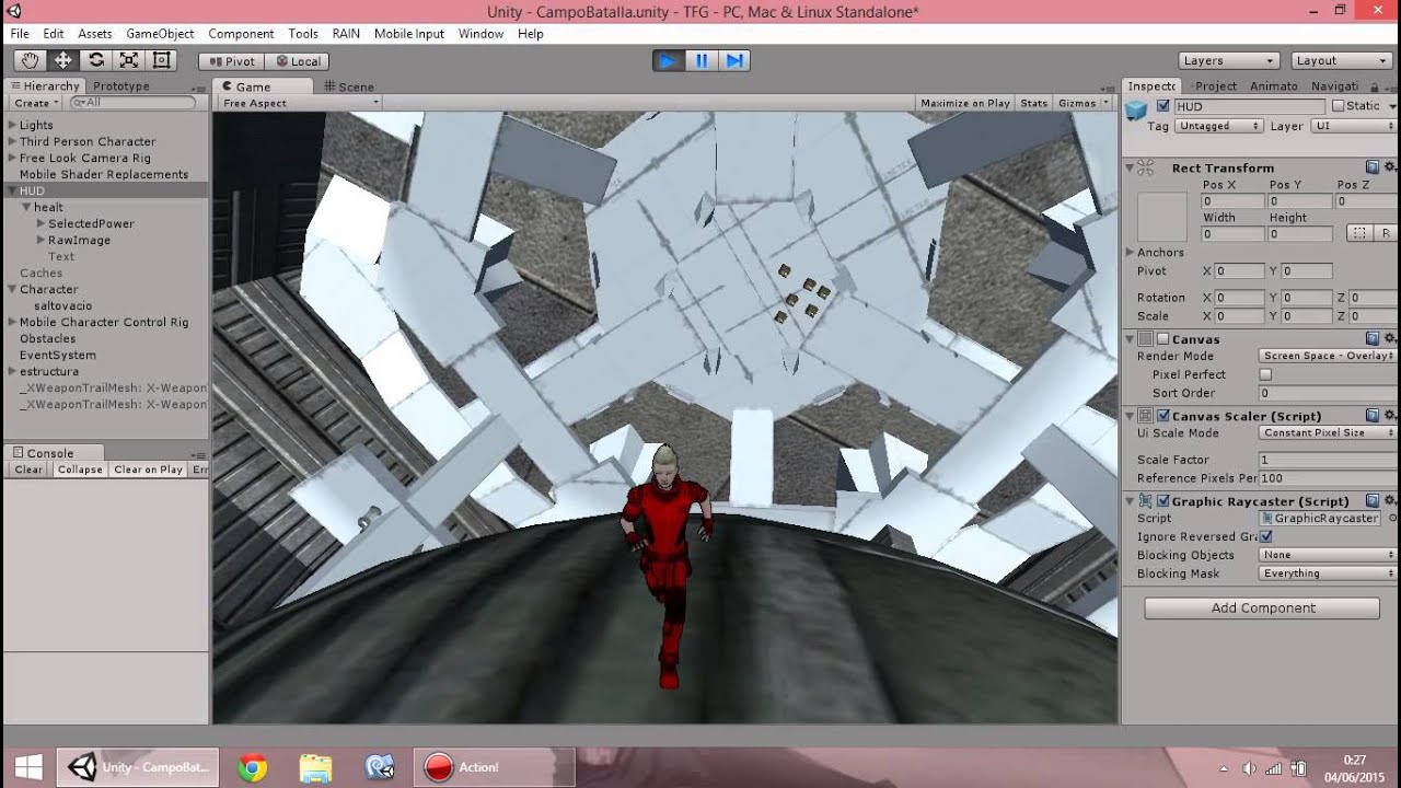 Gravity rush unity system (Gravity Theory ) - YouTube