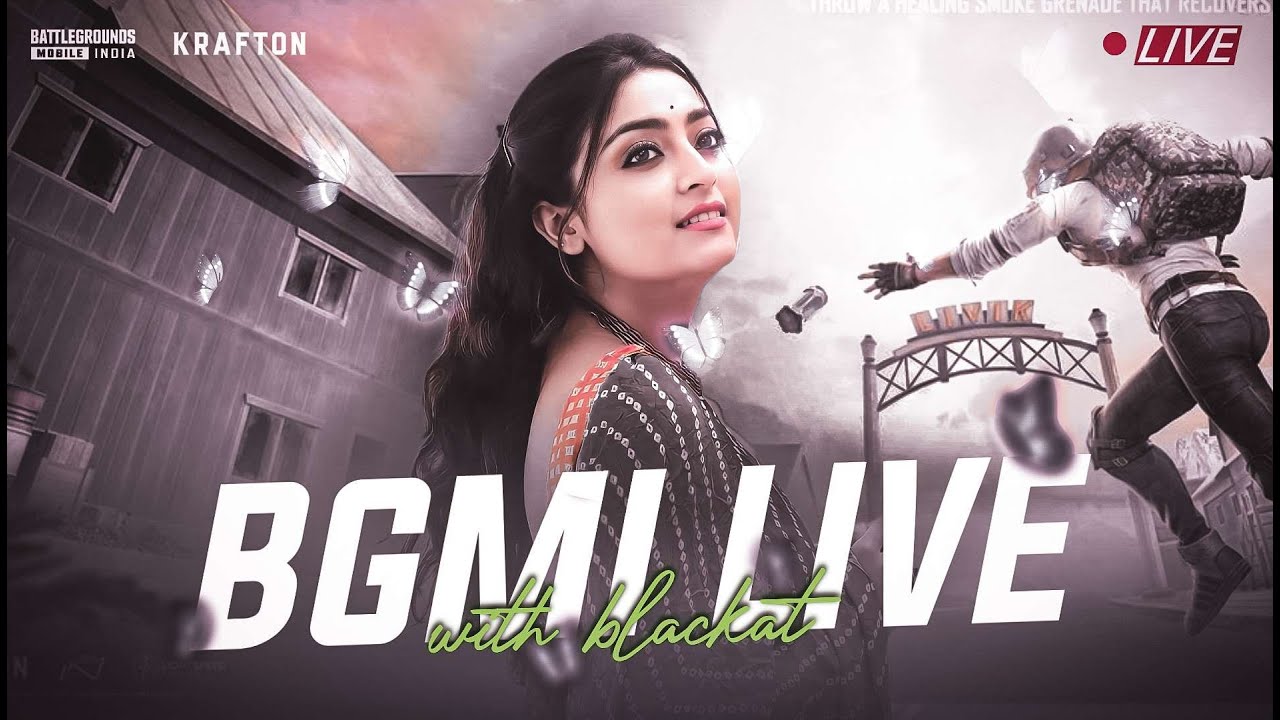 BGMI Live Stream | Night Stream with BLACKAT - YouTube