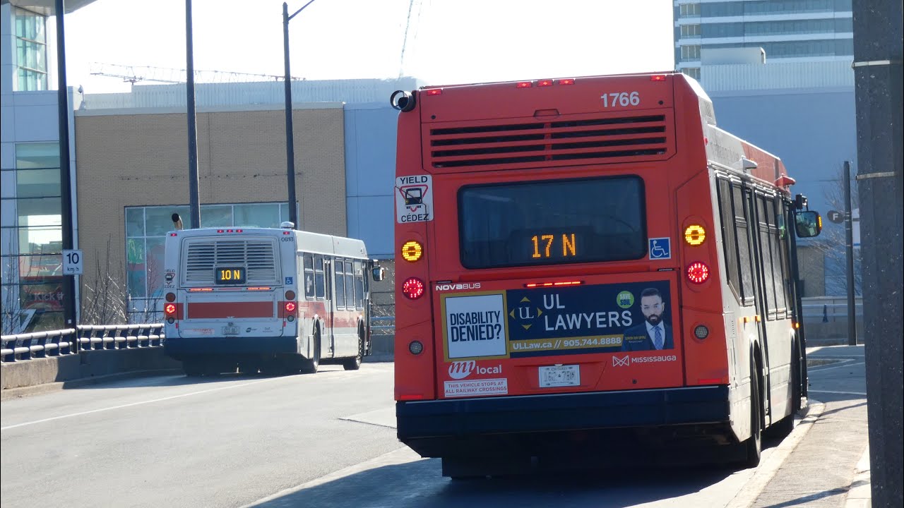 2 Minutes Of Transit | MiWay Buses At City Centre Transit Terminal ...