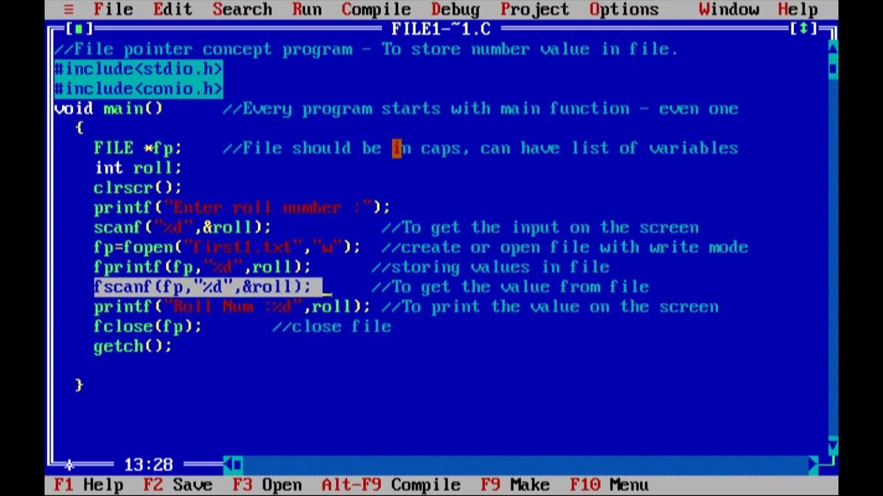 Programming in C - File Management Concept - YouTube