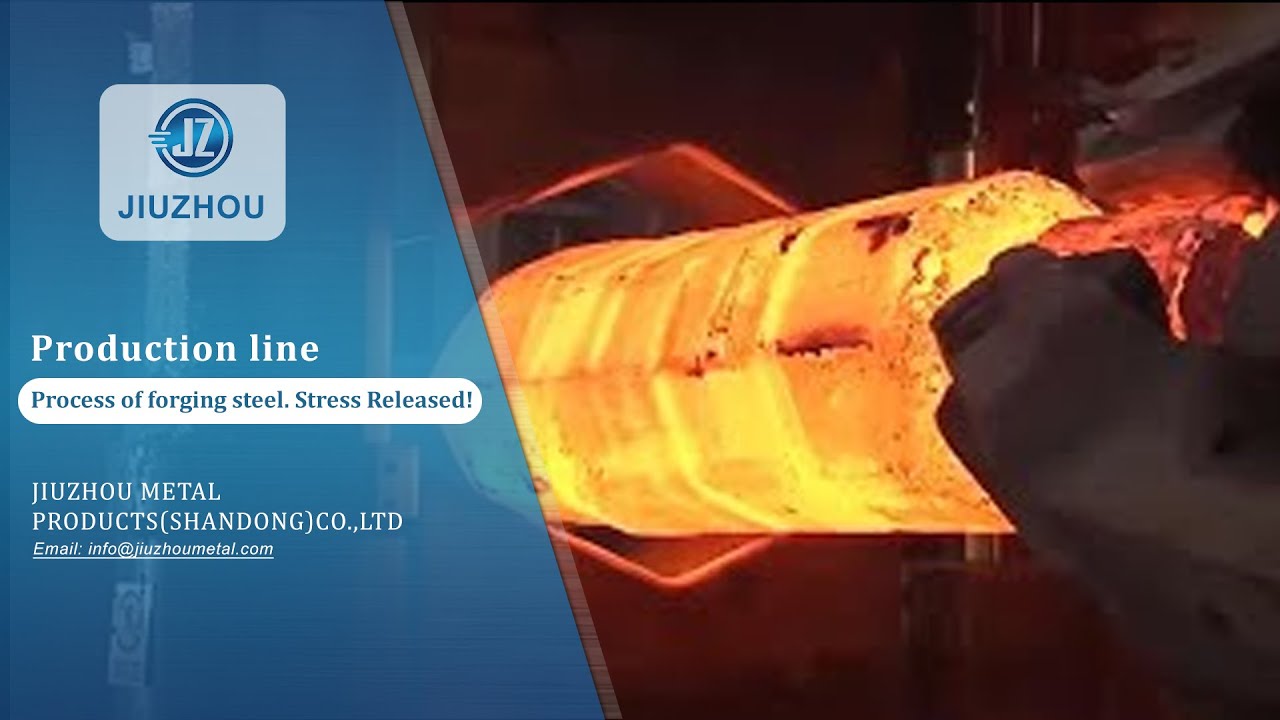 Amazing！Process of forging steel. Stress Released! - YouTube