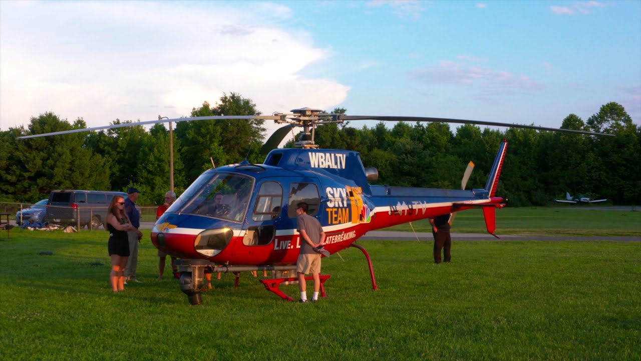 Eye in the Sky: Helicopter News Reporting with WBAL's Captain Roy ...