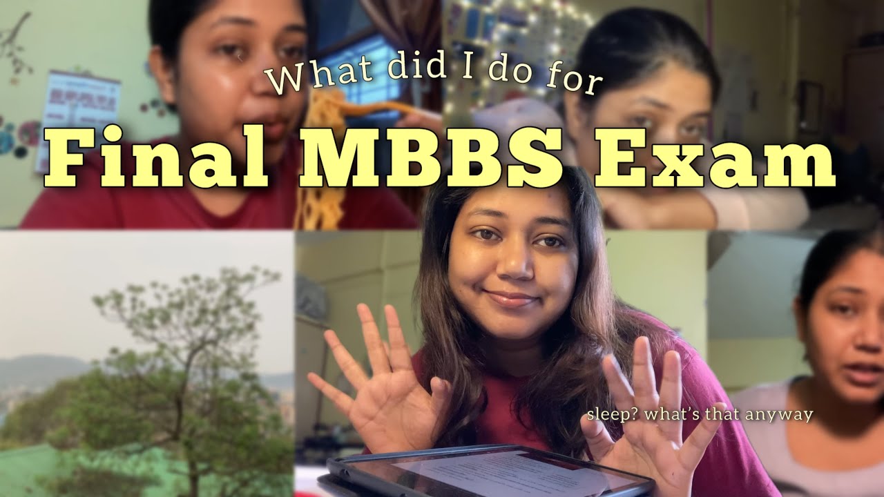 final mb exam vlog part-2 , mbbs student, tackling exams and stress ...