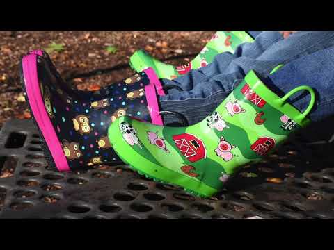 NORTY Kids Rubber Rain Boot