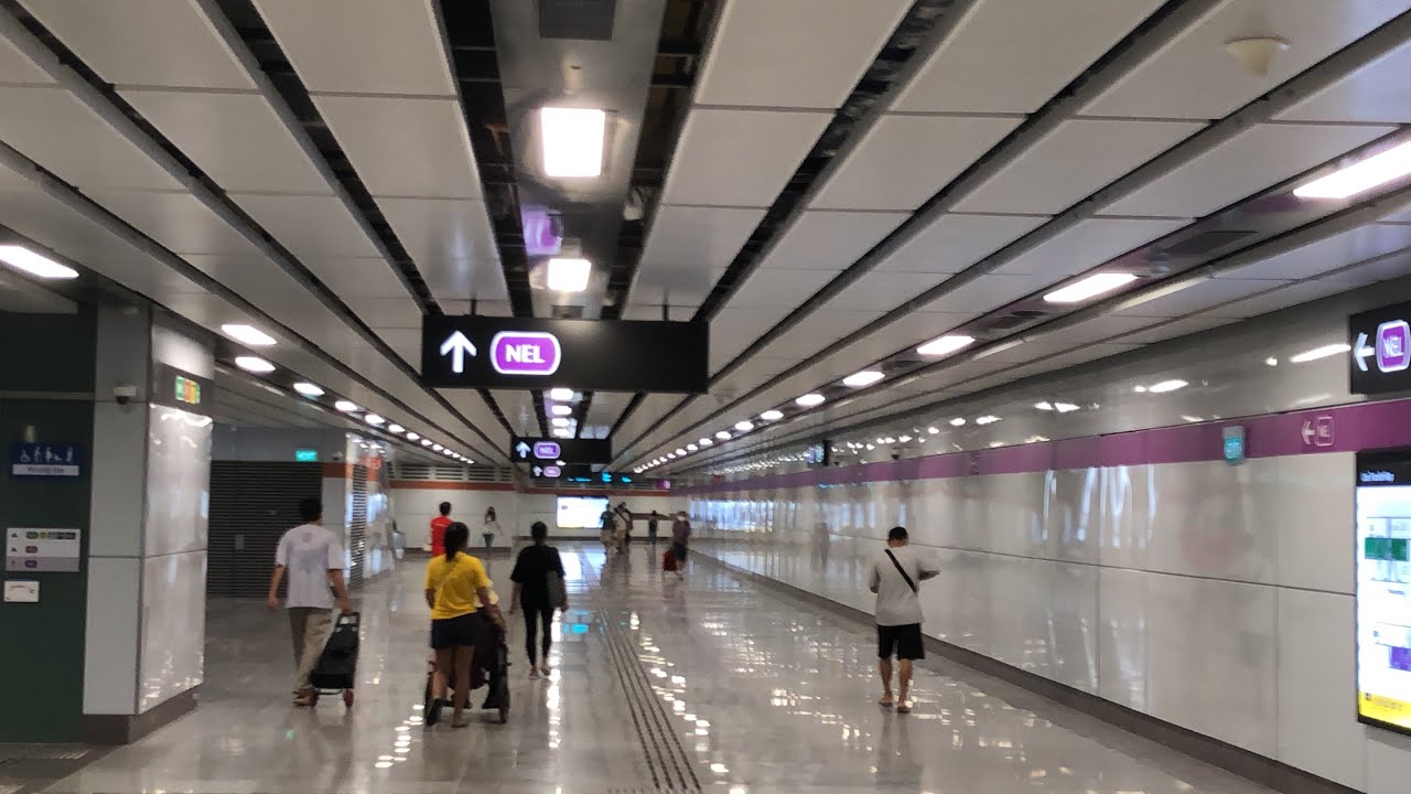 MRTravels: Tour of Outram Park MRT Station TEL Linkways - YouTube