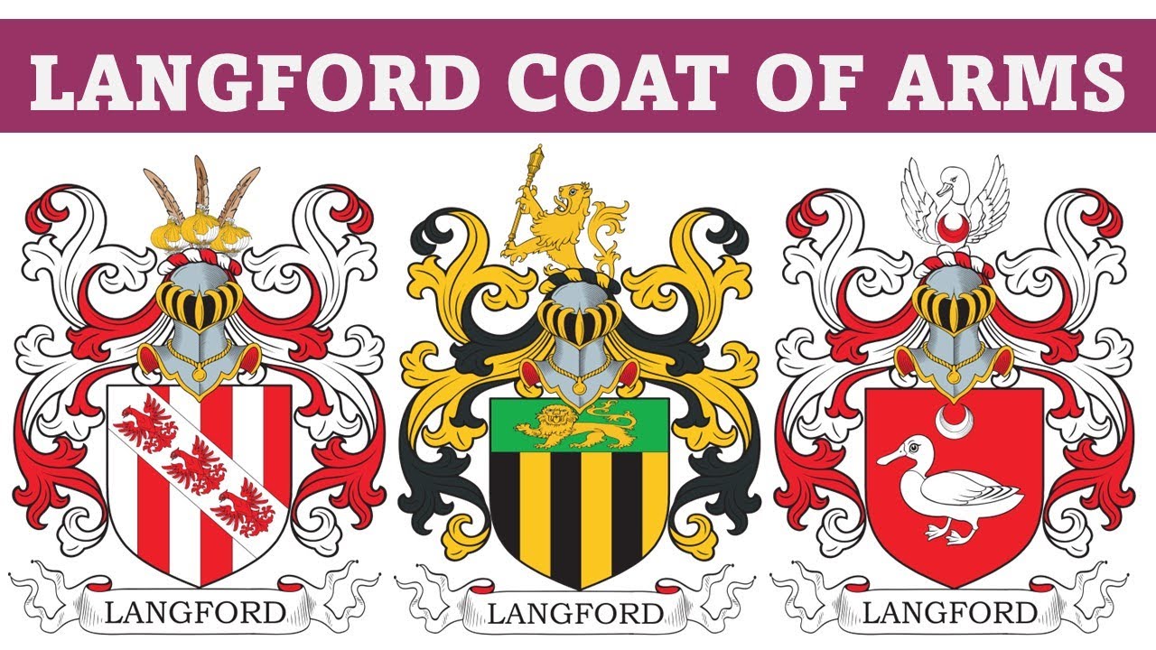 Langford Coat of Arms & Family Crest - Symbols, Bearers, History - YouTube