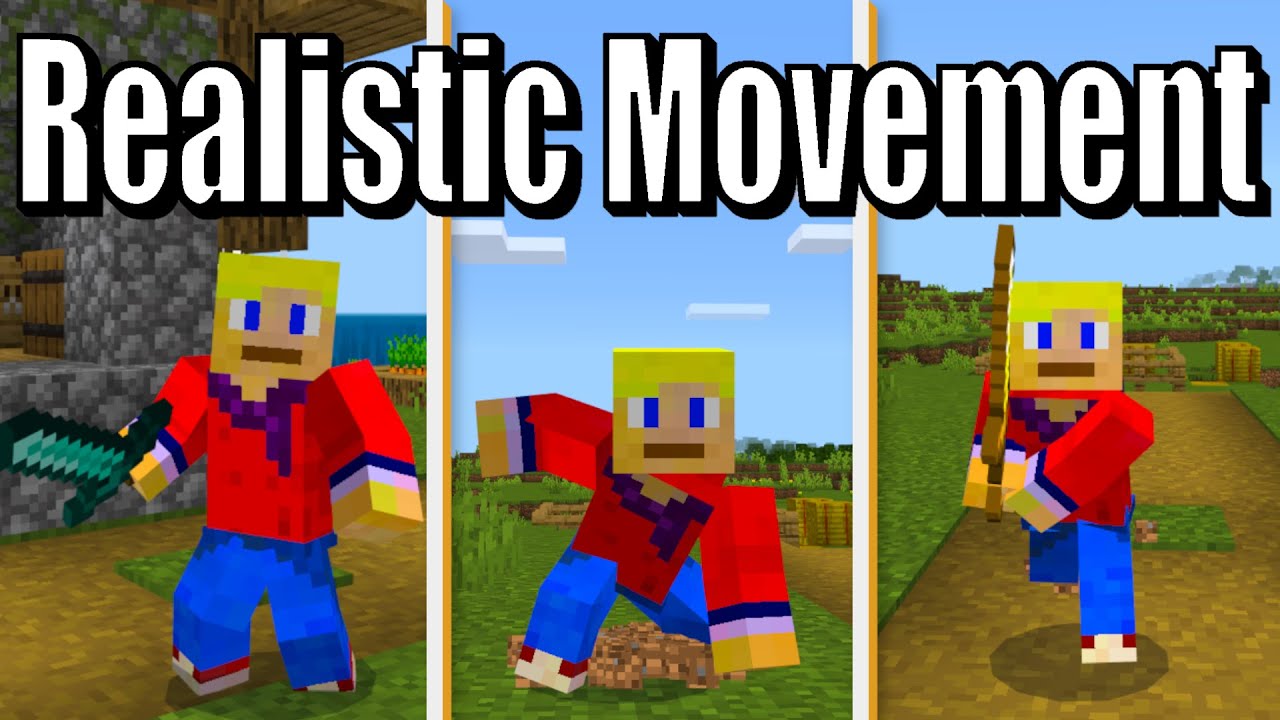 NEW PLAYER ANIMATIONS IN MCPE 1.17! - Minecraft Bedrock Edition! - YouTube